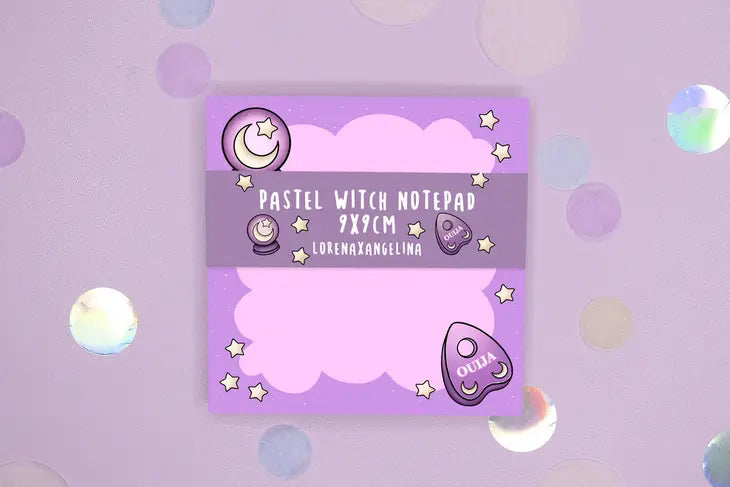 Pastel Witch Mini Notepad / Witchy Wicca Kawaii – Starr Plans