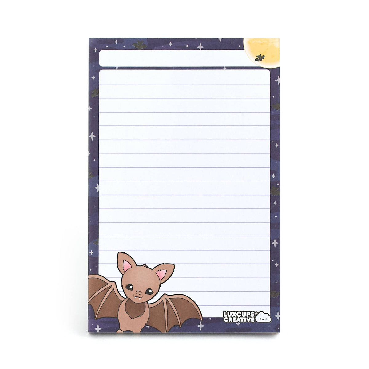 Baby Bat Notepad – Starr Plans