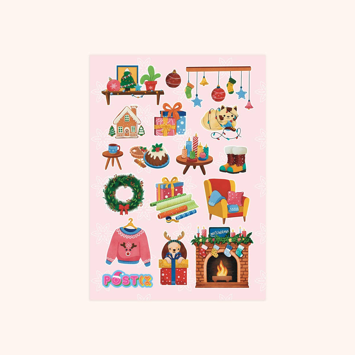 Home for the Holidays Sticker Sheet – Starr Plans