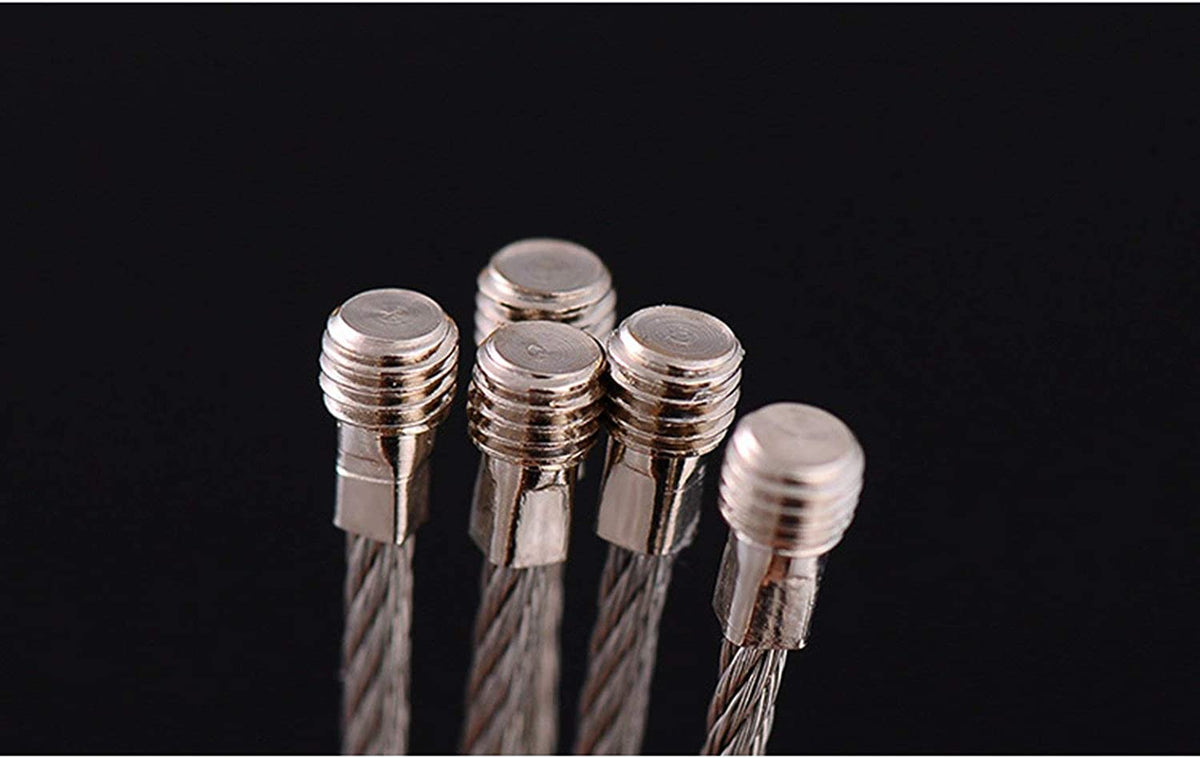 BEADABLE WIRE - 10 inches for Wristlets Key Chains Charms Bracelet ...