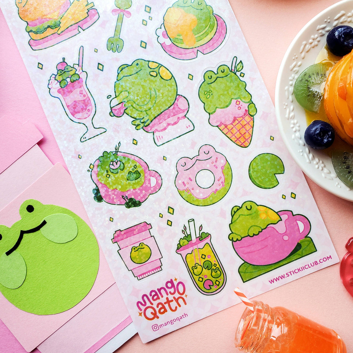 Froggy Delicacies Sticker Sheet – Starr Plans