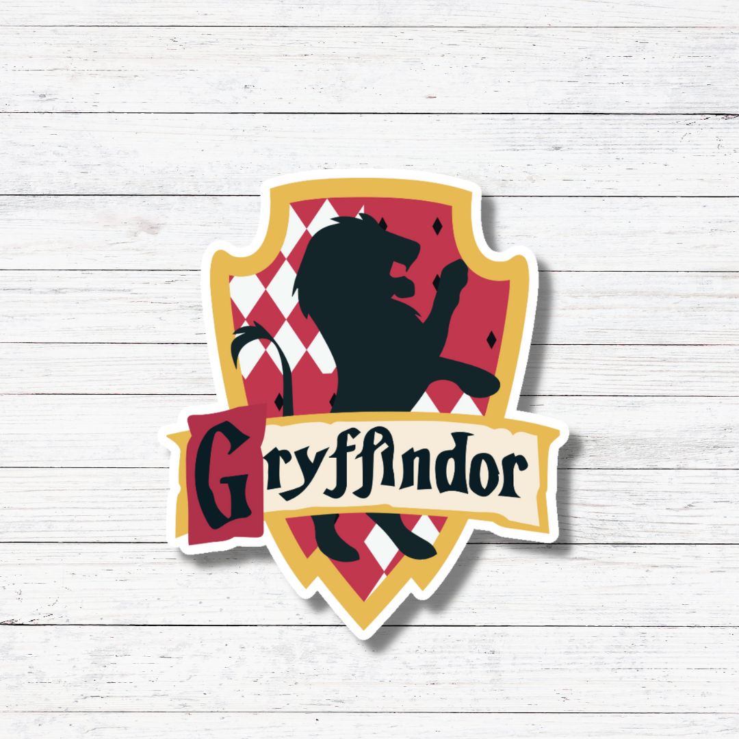 Gryffindor-Harry Potter Vinyl Sticker Decal – Starr Plans