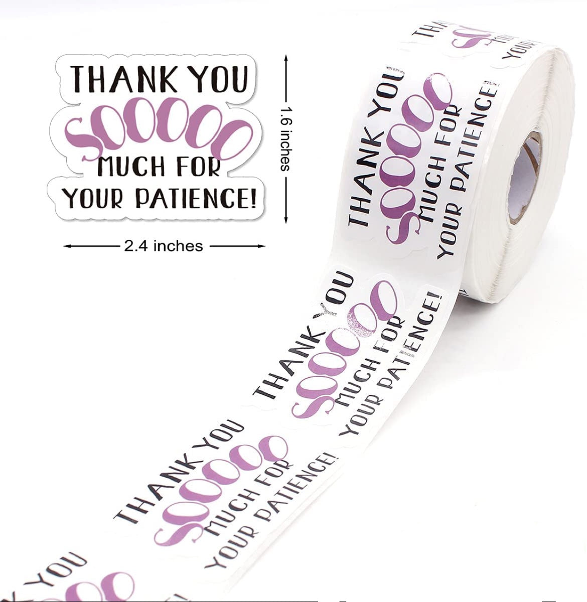 Happy Mail- Thank you for your Patience Stickers – Starr Plans